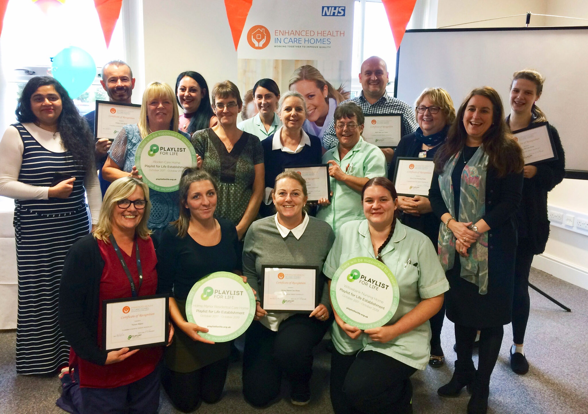 Playlist for Life training – Training in music and dementia
